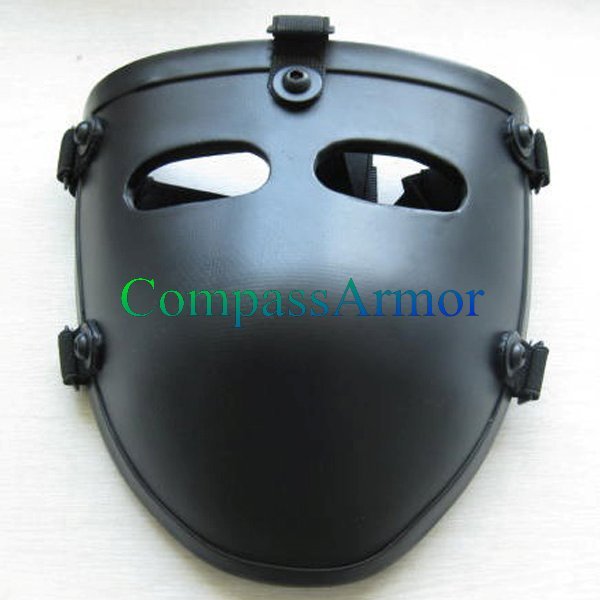 ballistic face mask NIJ level IIIA - counter-terrorism, body armor ...