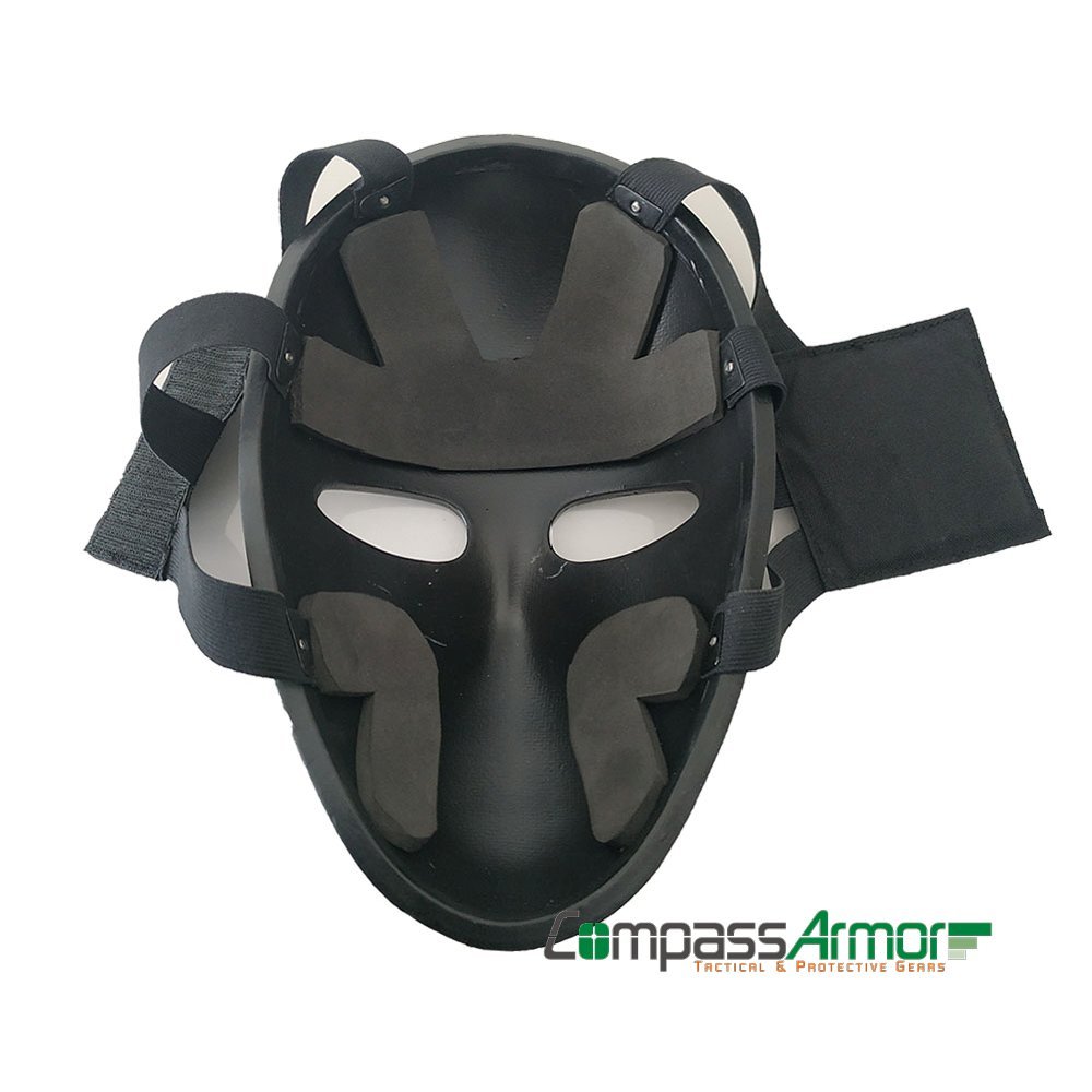 ballistic Kevlar® material full face mask NIJ level IIIA - counter ...