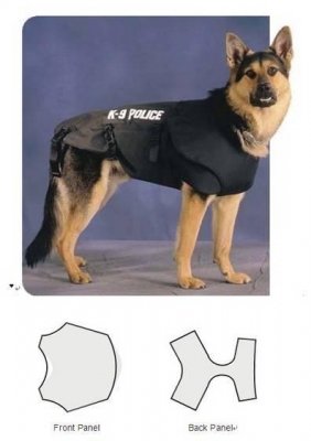 K-9 Armor Vest k9A - counter-terrorism, body armor & riot control solution