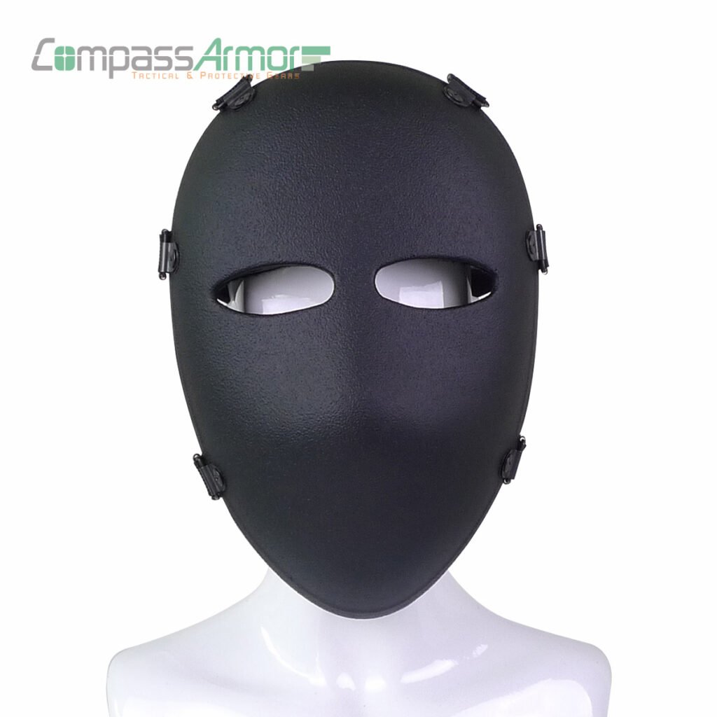 ballistic full face mask NIJ level IIIA - counter-terrorism, body armor ...